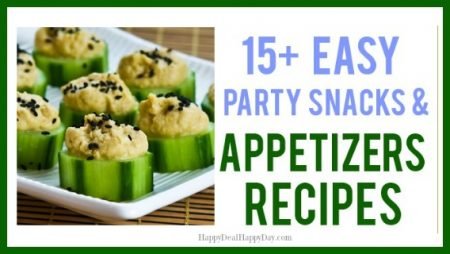 Easy Party Snacks & Appetizers-Simple Recipes for Any Gathering