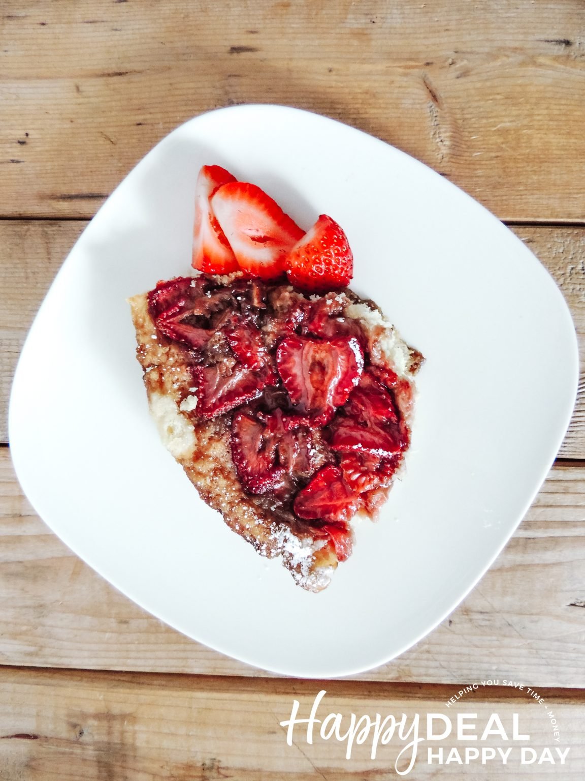 Strawberry Spoon Cake Recipe - Happy Deal Happy Day!
