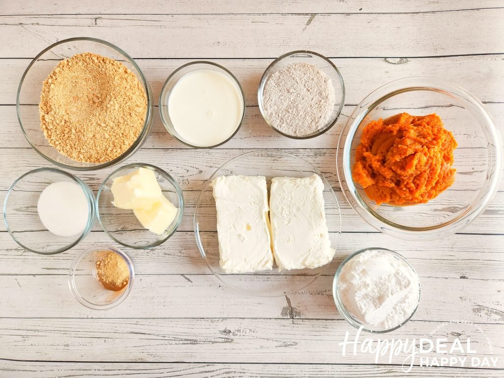 No Bake Pumpkin Cheesecake Recipe - Happy Deal - Happy Day!